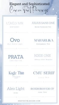 100 Best Canva Font Pairings - See This Curated Collection